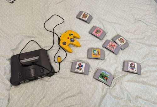 Nintendo 64 + игры