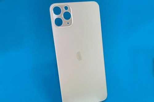 iPhone 11 Pro Max задняя стеклянная крышка Silver