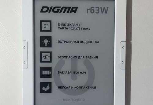 Электронная книга Digma r63W
