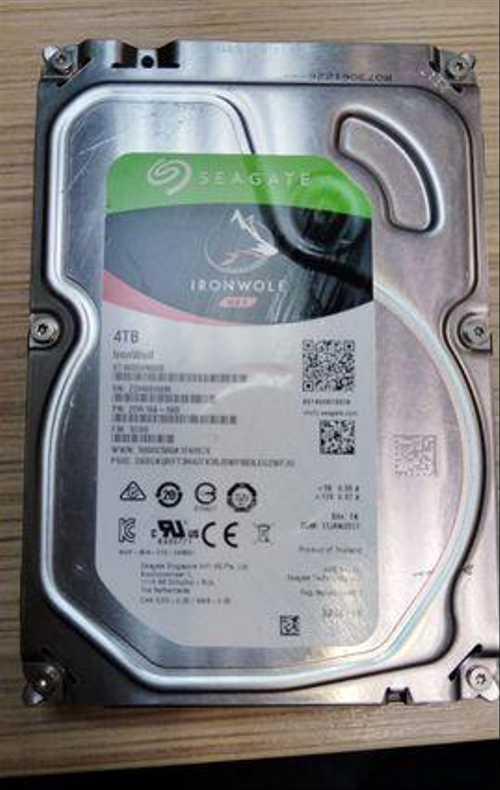 4 тб Жесткий диск Seagate IronWolf