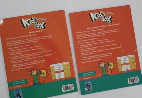 Kid's Box 3 Student's book+Workbook+CD