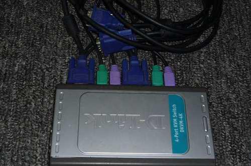 KVM переключатель D-Link dkvm-4K