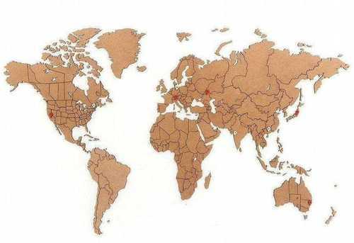 Карта мира пазл World map true puzzle