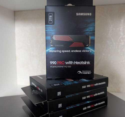 SSD Samsung 990 PRO 2 TB with Heatsink Оригинал