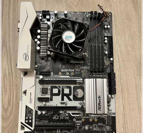 Материнская плата asrock b250 pro4