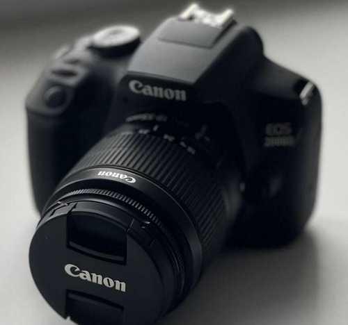 Зеркальные фотоаппараты Canon EOS 2000D