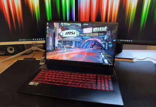 17.3" Игровой MSI i5 10500H RTX3050 IPS 144hz