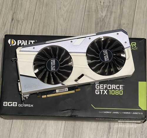 Видеокарта GTX 1080 palit gamerock 8GB