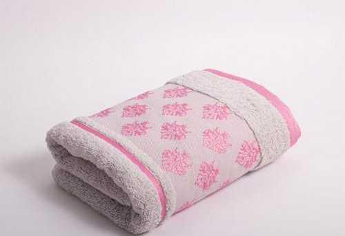 Полотенце для рук и лица 50/90 см махра розовы