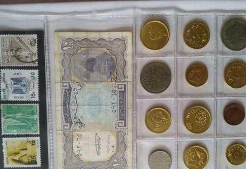 Монеты/марки египет
