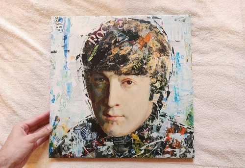 Картина на холсте Джон Леннон 40х40 см
