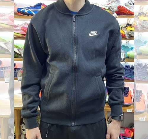 Толстовка Nike Sportswear Club Fleece черная