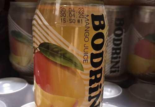 Напиток bodrini со вкусом Манго 0,33л