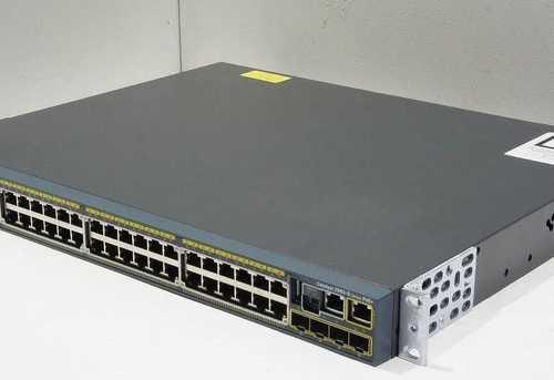 Коммутатор Cisco WS-C2960S-48FPS-L PoE+ 740W