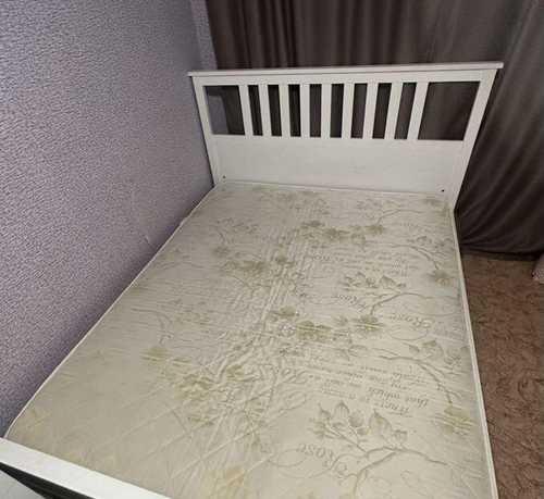 Кровать двуспальная IKEA хемнэс