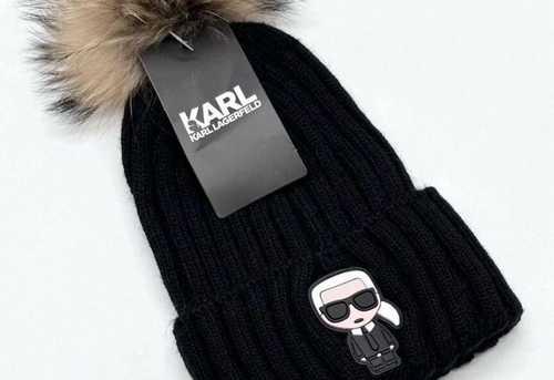 Шапка женская karl lagerfeld