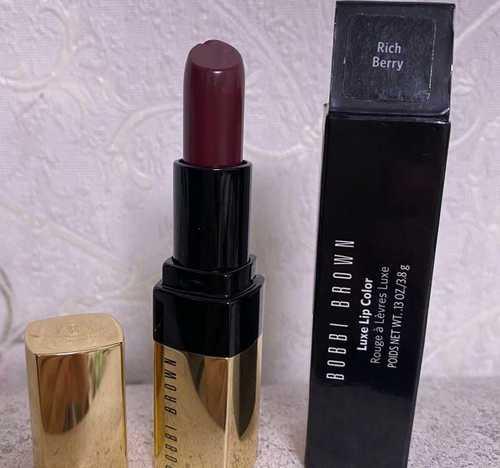 Помада Bobbi Brown Luxe Lip Color тон Rich Berry