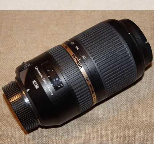 Tamron 70-300mm 4.0-5.6 VC USD для Nikon