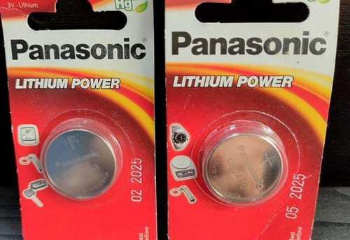 Батарейки Panasonic Lithium power
