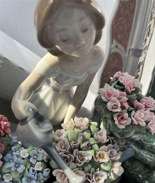 Статуэтка фарфоровая lladro Романтические чувства