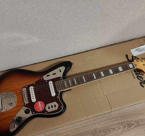 Новый Fender Squier Classic Vibe '70s Jaguar Sun