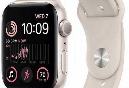 Смарт-часы Apple Watch SE 44mm Starlight Aluminum