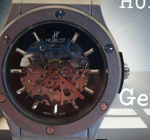 Мужские наручные часы механические hublot