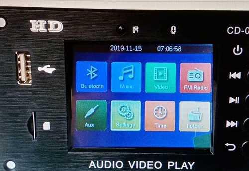 Видео плеер.Flac,video,MP3, Bluetooth 5,0 стерео
