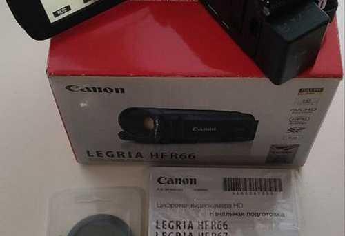 Видеокамера canon legria hf r66