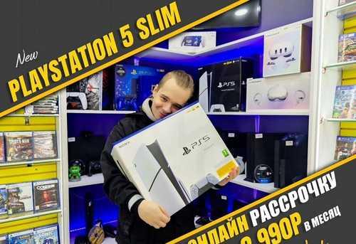 PS5 Slim с дисководом