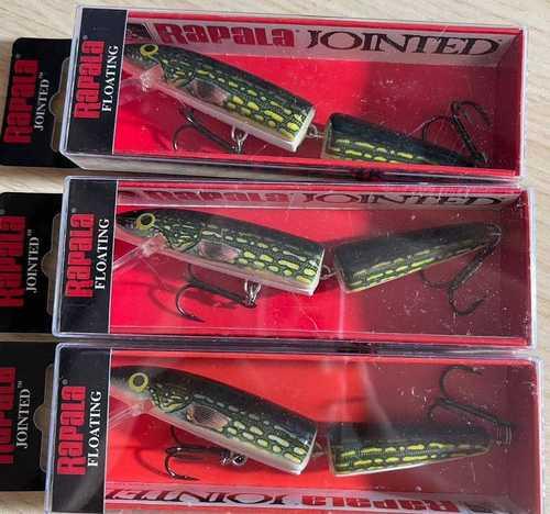 Воблер Rapala Jointed J11 (Pike)