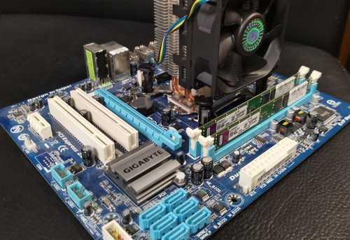 Комплект Gigabyte GA-H55M-S2, i3-550, 4 Gb RAM