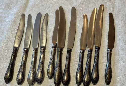 Ножи столовые мельхиор