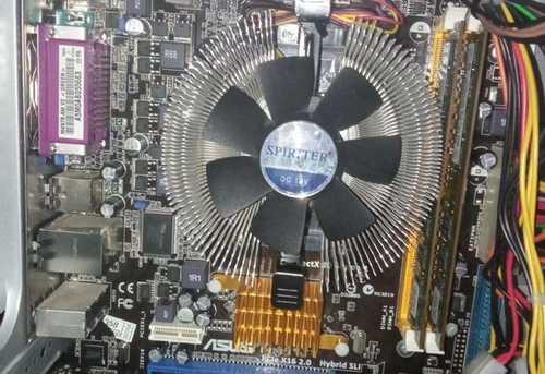 Продам Пк AMD Athlon II X3 440,4гб озу