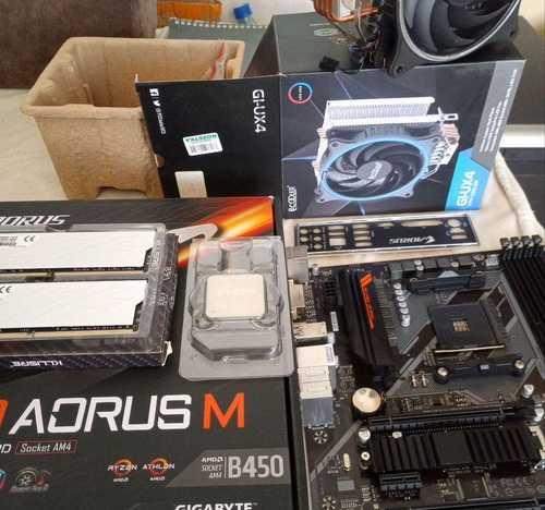 B450aorus+32gb+Ryzen 7 3700x, B75+16gb+ 3570k b85