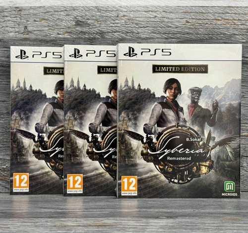 Игра Syberia Remastered Limited Edition (PS5) NEW