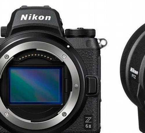 Nikon Z6 II Body + FTZ Mount Adapter (Новый)