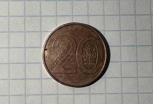 Монета 20 копеек 2009 Беларусь