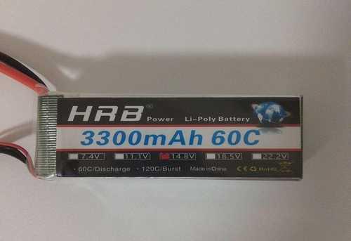 Аккумулятор lipo 4s 3300mAh 60C