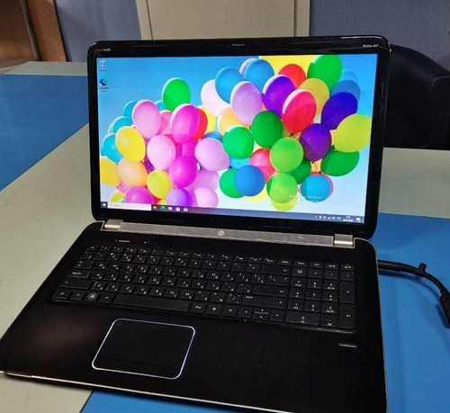 Hp Dv7. 17 Дюймов. Включается. Работает