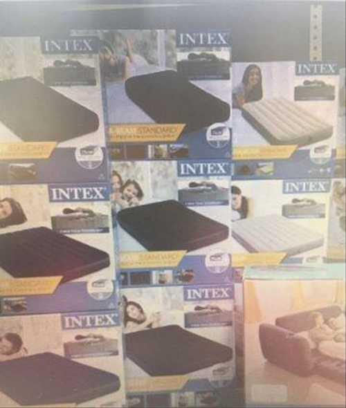 Надувной матрас intex