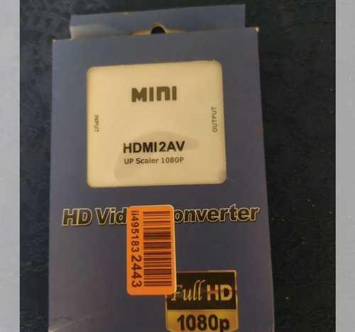 Конвертер hdmi на av