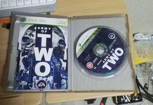 Диск с игрой Army Two для Xbox 360, Xbox One
