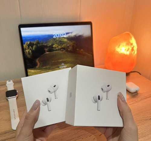 AirPods Pro 2 Airoha 1562a + Блок в подарок