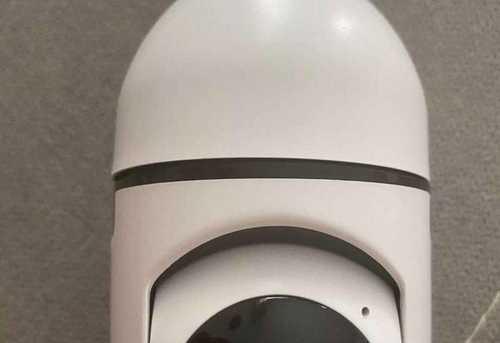 Wifi камера видеонаблюдения с цоколем под лампочку