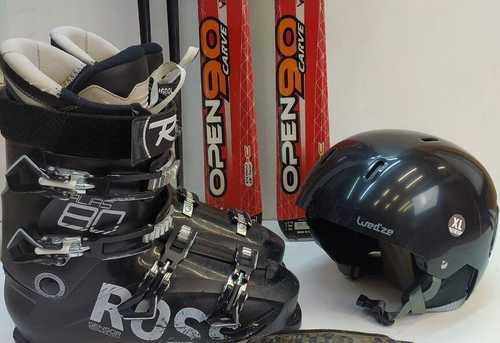 Горные лыжи 170 Rossignol + крепления