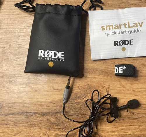 Микрофон rode петличка smartLAV+