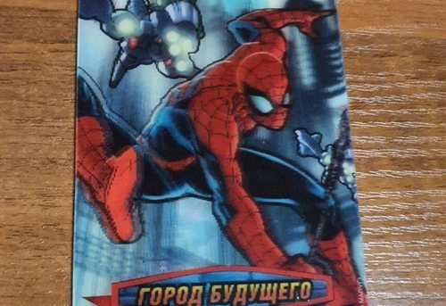 Карточки человек паук герои и злодеи
