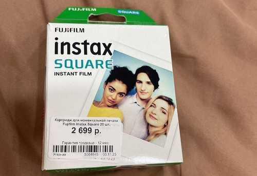 Фотопленка fujifilm instax square