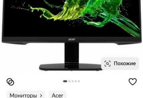 Новый монитор Acer 24" 100Hz